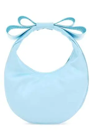 Mach & Mach Satin Small Cadeau Handbag - Blue