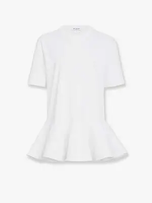 Alaïa Crinoline Cotton Jersey T-shirt - Multicolor