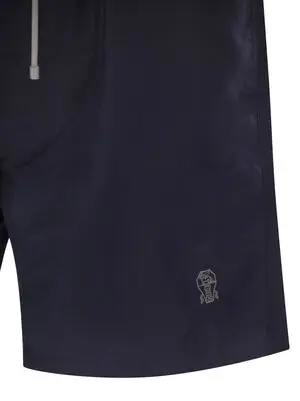 Brunello Cucinelli Swimming Costume With Elastic And Drawstring