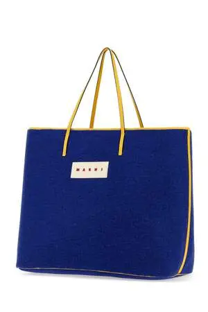 Marni Felt Medium Janus Shopping Bag