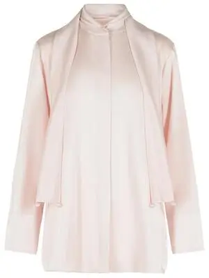 JIL SANDER Acetate And Viscose Shirt - Pink