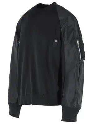 Sacai Cotton Blend Sweater