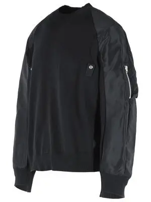Sacai Cotton Blend Sweater