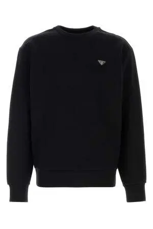 Prada Cotton Sweatshirt - Black