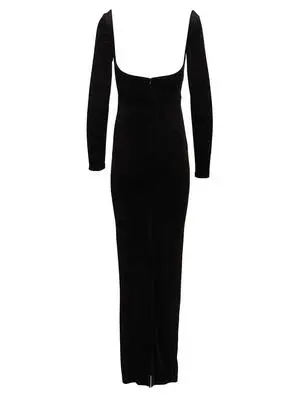 Balenciaga Off-the-shoulder Maxi Dress