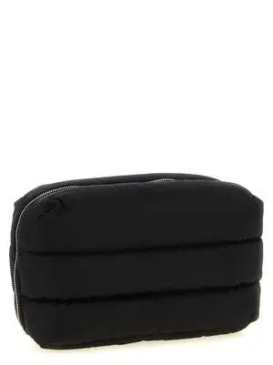 Moncler Caradoc Padded Quilted Nylon Beauty Case - Black