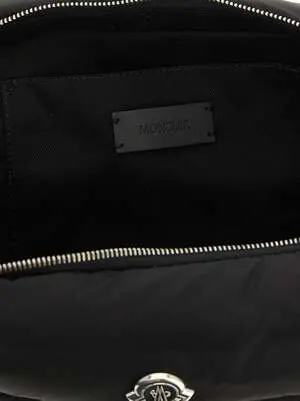 Moncler Caradoc Padded Quilted Nylon Beauty Case - Black