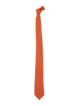 Saint Laurent Papillon 'silk' Orange Silk For - Multicolor