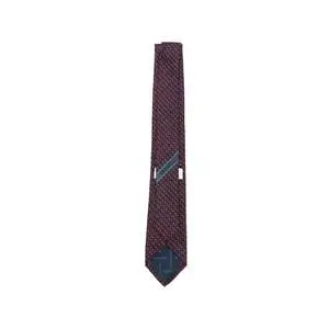 FERRAGAMO Silk Neck Tie - Blue
