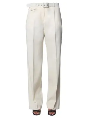 Givenchy Pants With Belt - White