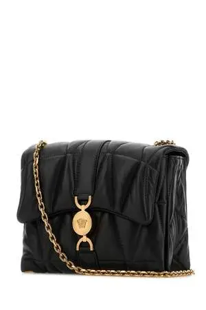 Versace Nappa Leather Kleio Shoulder Bag