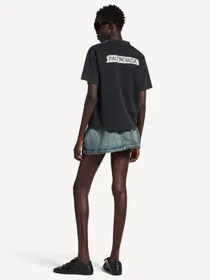 Balenciaga Jersey T-shirt - Black