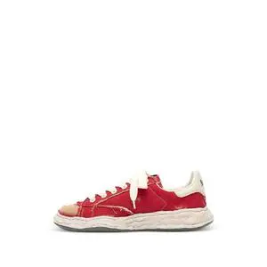 Mihara Yasuhiro Distressed Low-top Sneakers - Red
