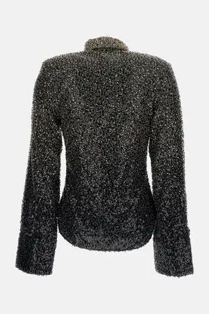 ROTATE BY BIRGER CHRISTENSEN Beaded Shirt