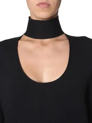 Bottega Veneta High Neck Dress