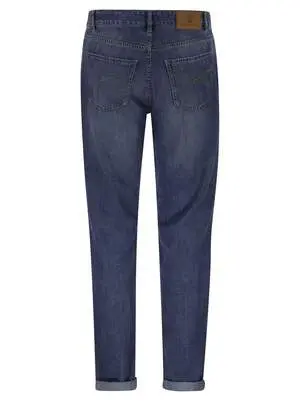 Brunello Cucinelli Traditional Fit Five-pocket Denim Trousers - Multicolor