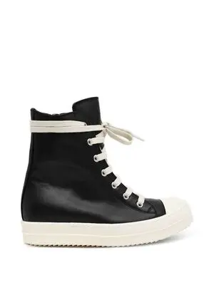 Rick Owens Leather Sneakers