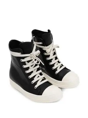 Rick Owens Leather Sneakers