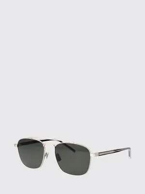 Saint Laurent Sl 665 Sunglasses In Acetate And Metal - Silver