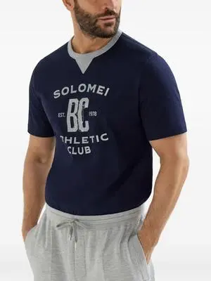 Brunello Cucinelli Logo Cotton T-shirt