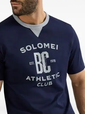 Brunello Cucinelli Logo Cotton T-shirt