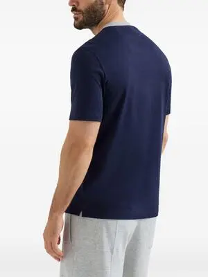 Brunello Cucinelli Logo Cotton T-shirt