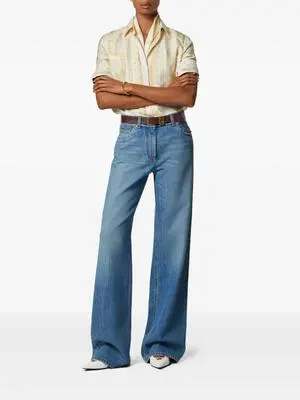Versace Low-waist Boyfriend Jeans
