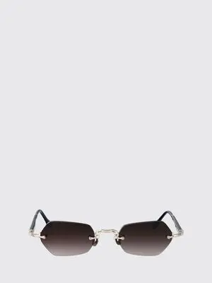 Matsuda Flared Frame Sunglasses In Tortoiseshell Acetate And Metal