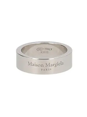 MAISON MARGIELA Logo Ring - Gray