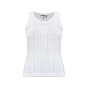 Ganni Scalloped Tops