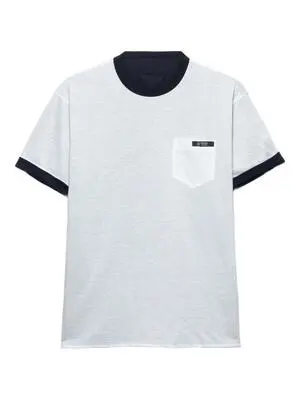 Prada Reversible Cotton T-shirt - Multicolor
