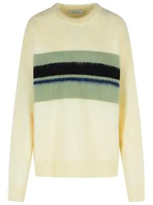 LANVIN Multi Wool Blend Sweater - Multicolor