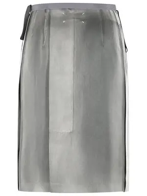 MAISON MARGIELA Viscose Midi Skirt
