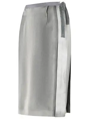 MAISON MARGIELA Viscose Midi Skirt