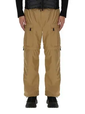 Moncler Convertible Cargo Pants - Cream
