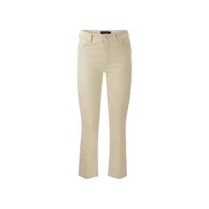 Sportmax Nilly Cotton Denim Jeans - Cream