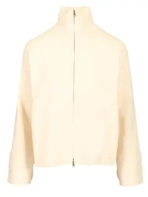 Max Mara Viscose Crepe Cardigan - White