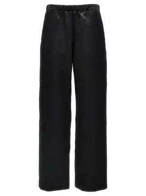 Givenchy Shiny Straight Leg Trousers