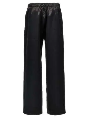 Givenchy Shiny Straight Leg Trousers
