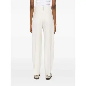 Brunello Cucinelli Neutrals Trousers Straight Trousers
