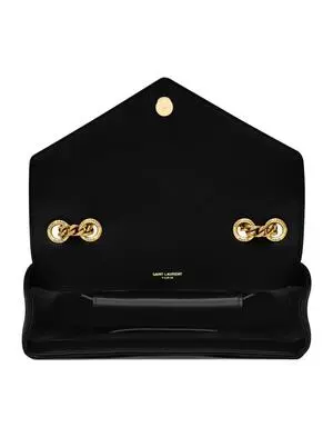 Saint Laurent Small Leather Bag - Black