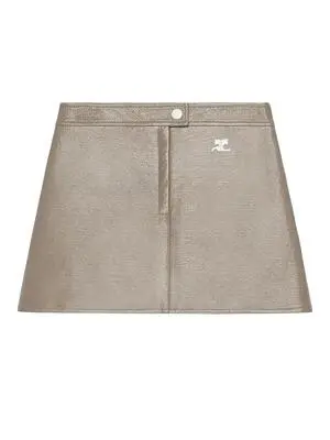 COURREGES Miniskirt Reedition - Brown