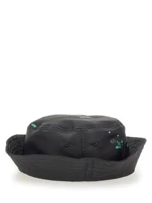 Moschino Bucket Hat With Logo - Black
