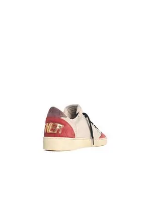 GOLDEN GOOSE Ball Star Suede Sneakers - Cream