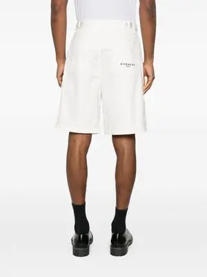 Givenchy Denim Cargo Shorts