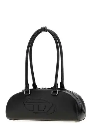 DIESEL® Leather 1dr Dome Shoulder Bag