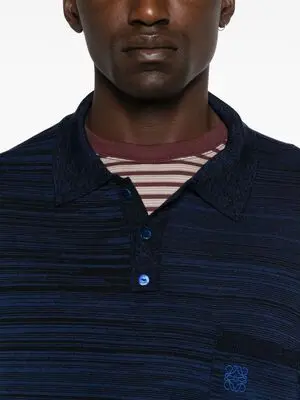 Loewe Anagram Wool Polo Shirt