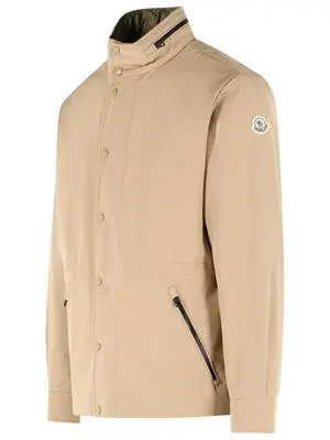 Moncler Chuqui' Beige Polyester Blend Jacket