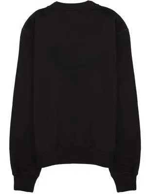 Dolce & Gabbana Logo Patch Sweatshirt - Black