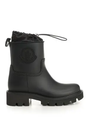 Moncler Kickstream Rain Boots - Black